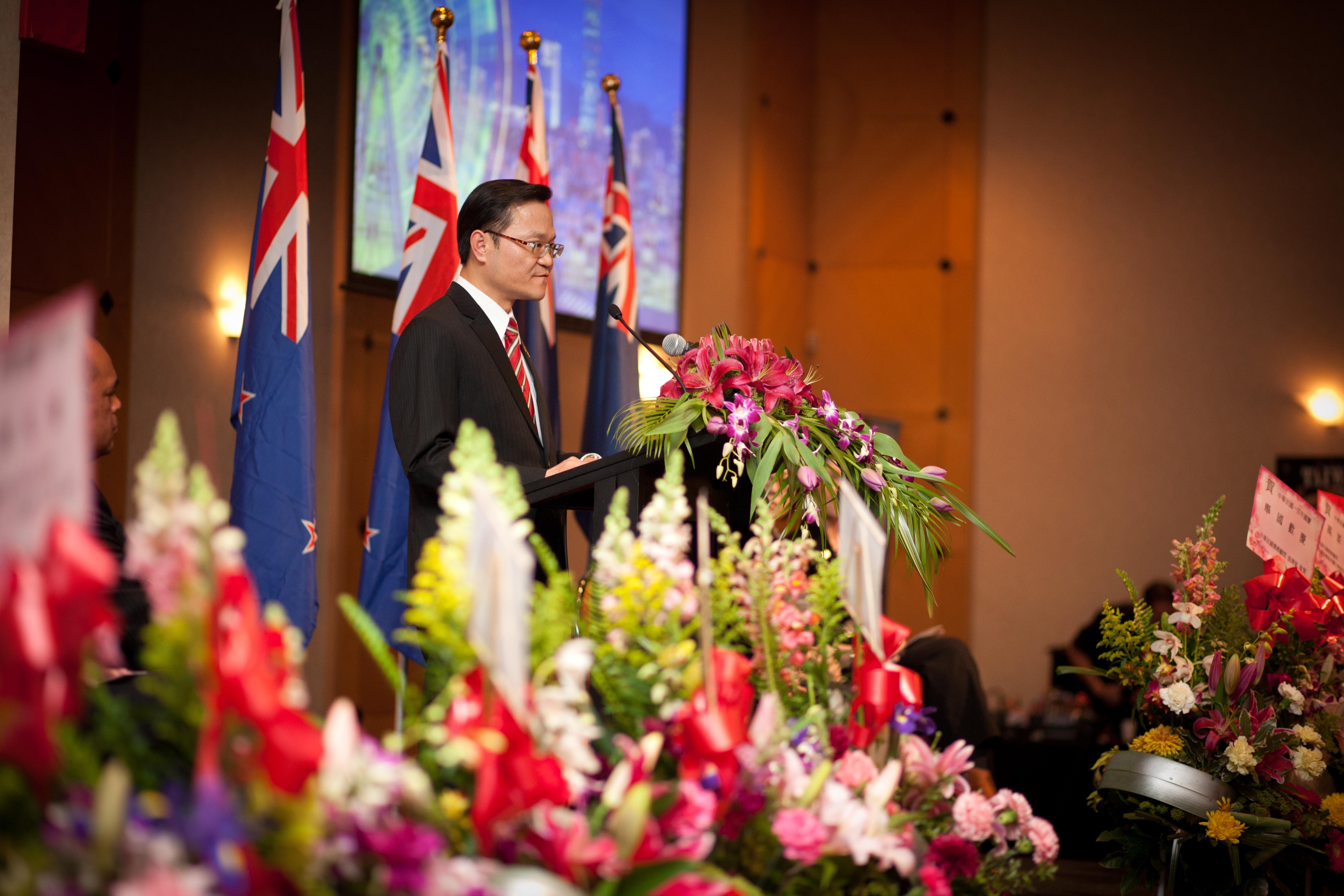 駐奧克蘭辦事處舉辦國慶酒會|大洋洲 | 僑務電子報